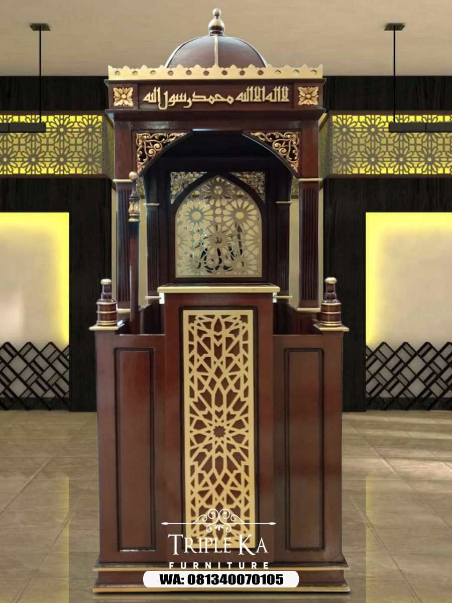 Jual Mimbar Masjid Di Makassar - AZZATULSTORE.COM